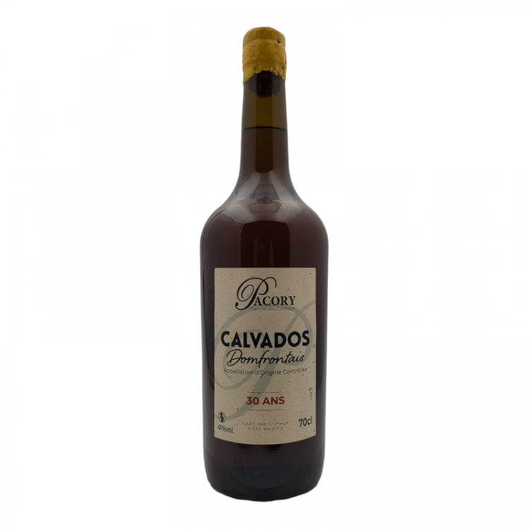 Pacory – Calvados Domfrontais 30 ans – Les Vins de Vincent